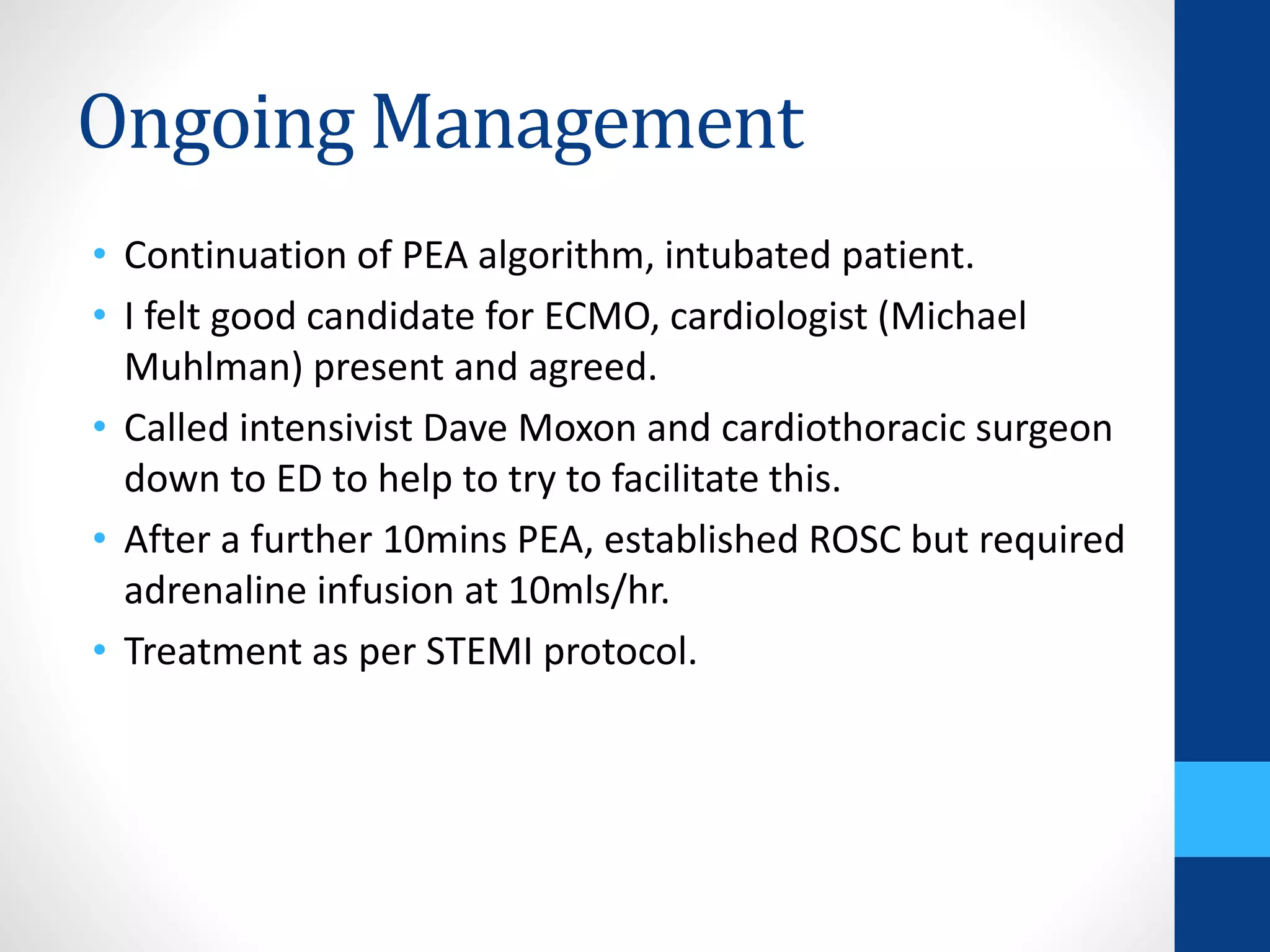 ECMO for Cardiac Arrest | PPTX