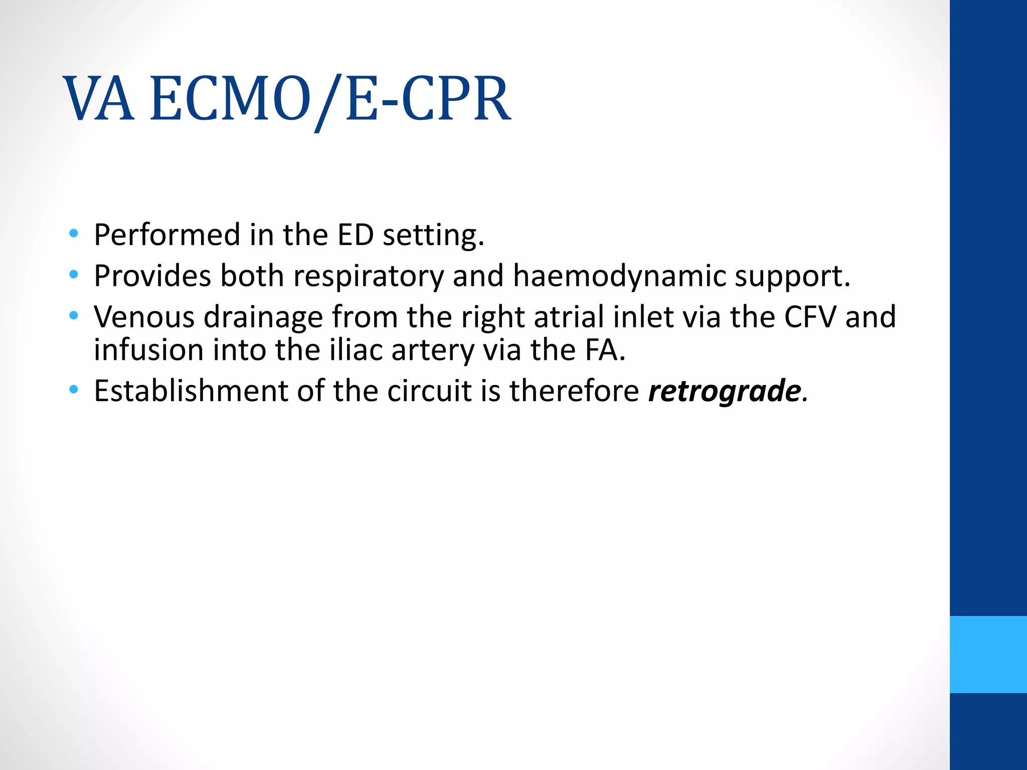 ECMO for Cardiac Arrest | PPTX