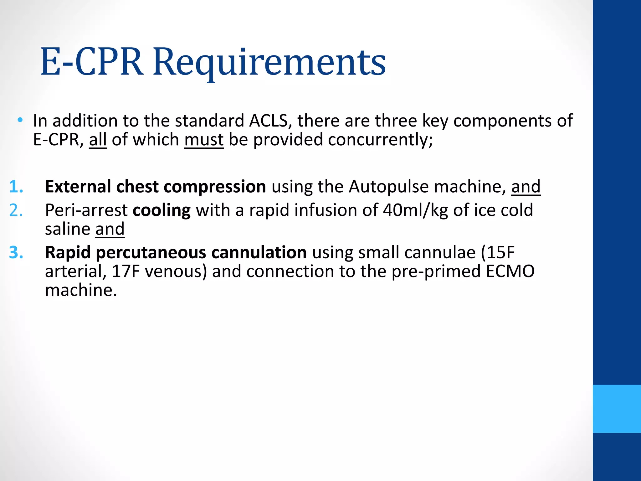 ECMO for Cardiac Arrest | PPTX
