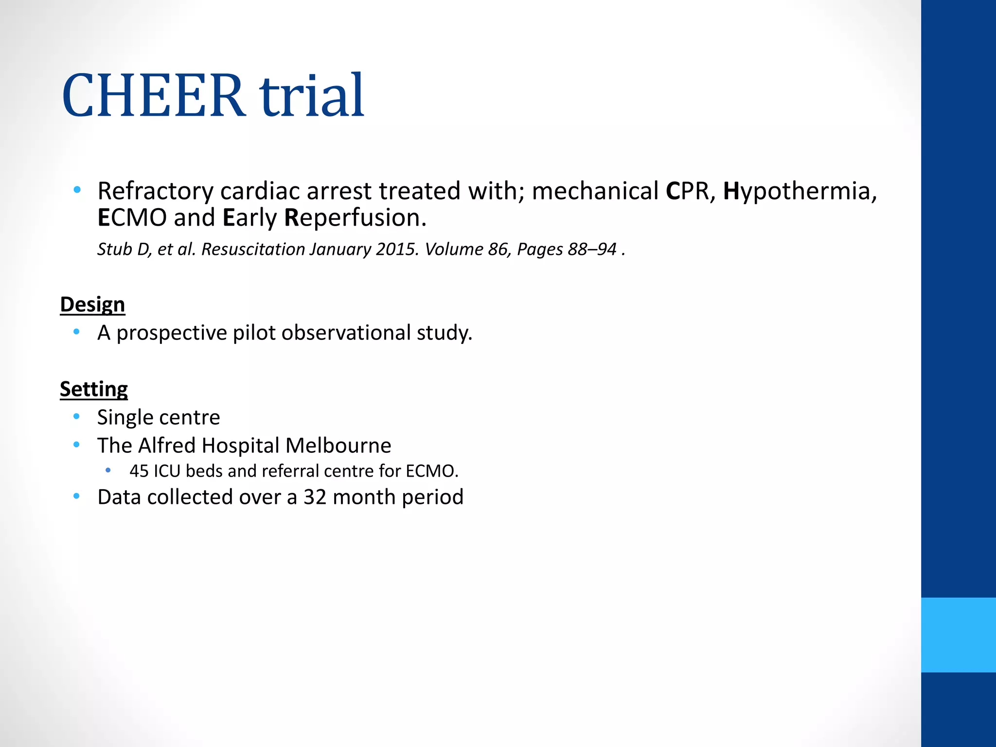 ECMO for Cardiac Arrest | PPTX