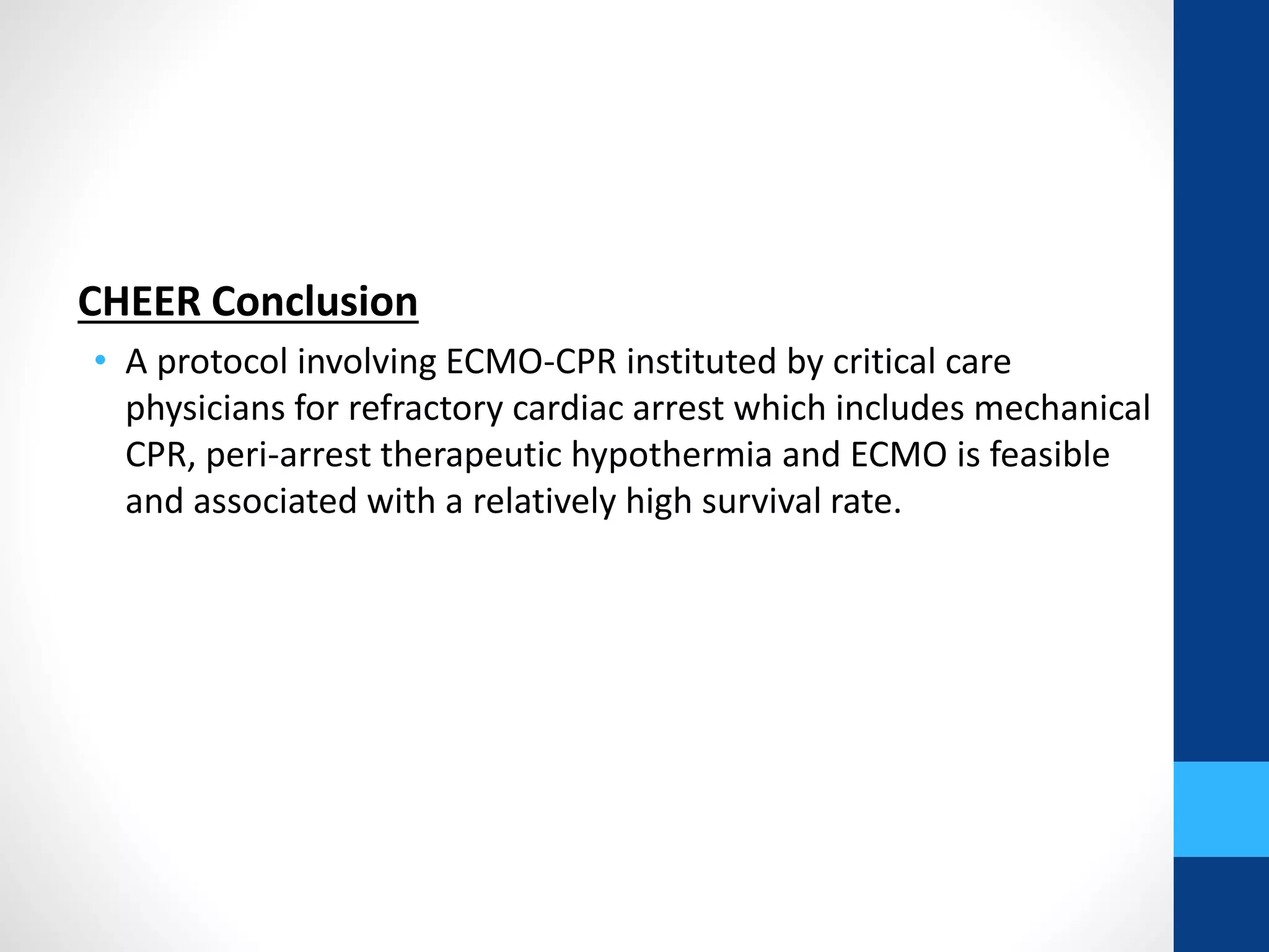 ECMO for Cardiac Arrest | PPTX