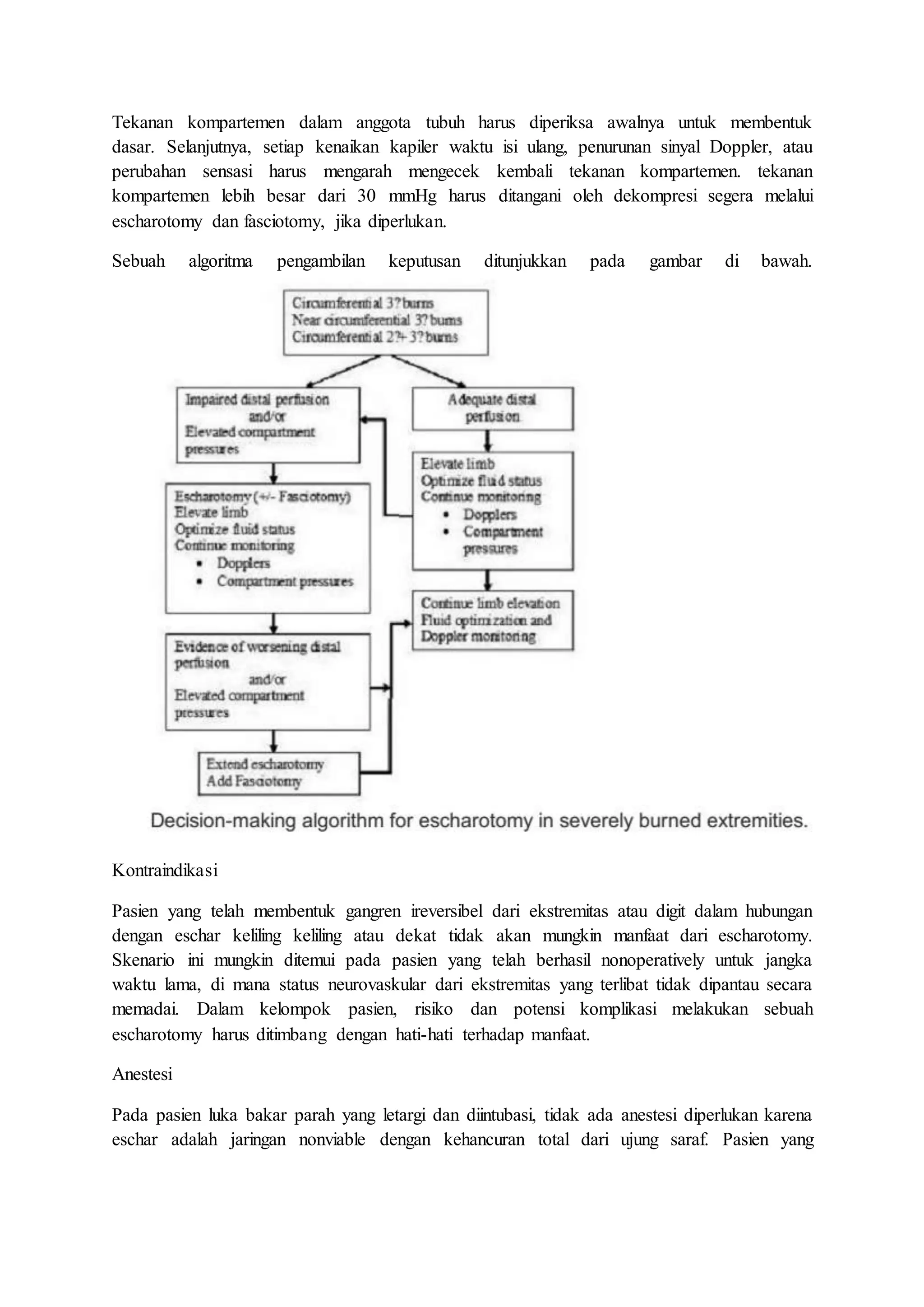 Emergency escharotomy | DOCX