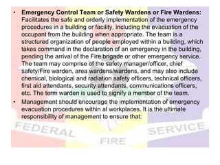 EMERGENCY EVACUATION FOR TRAINING calarba.ppt