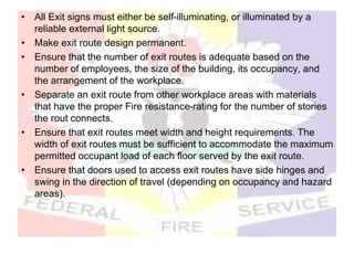 EMERGENCY EVACUATION FOR TRAINING calarba.ppt