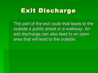 Emergency Exits | PPT