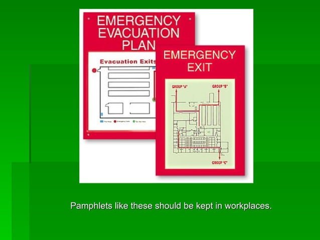 Emergency Exits | PPT | First Aid | Injuries