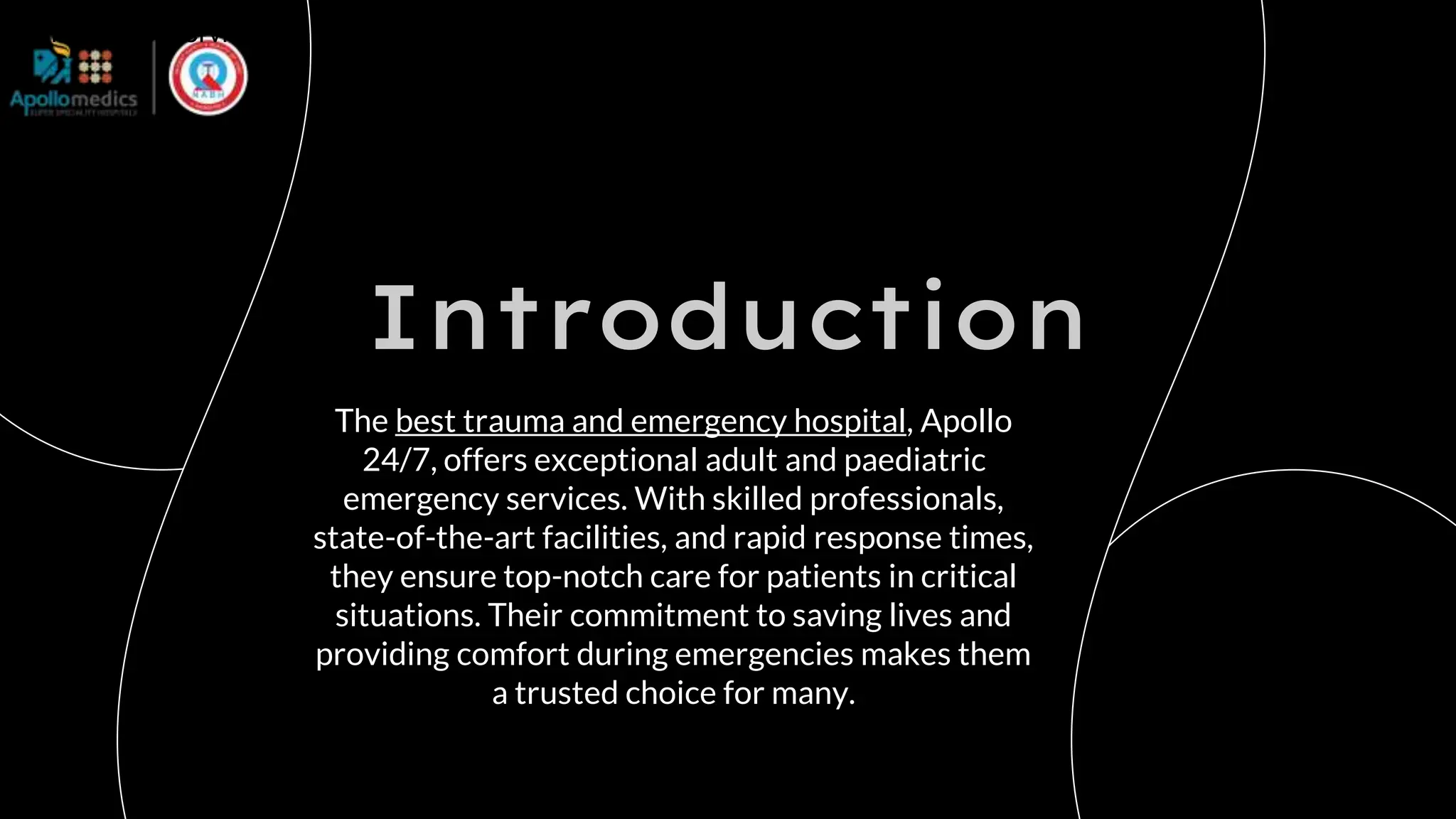 Trauma and Emergency Hospital In Lucknow | Apollo ICU | PPTX