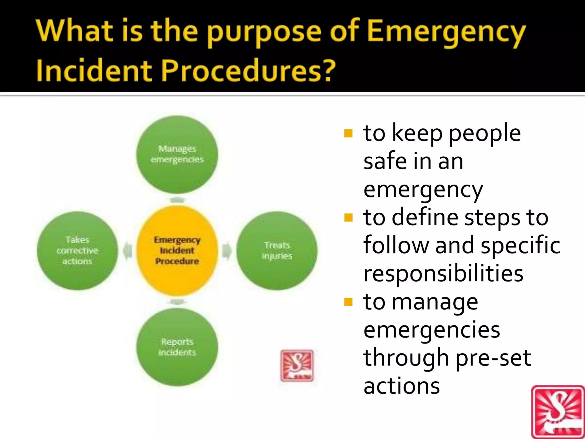 Emergency incident procedure | PPTX