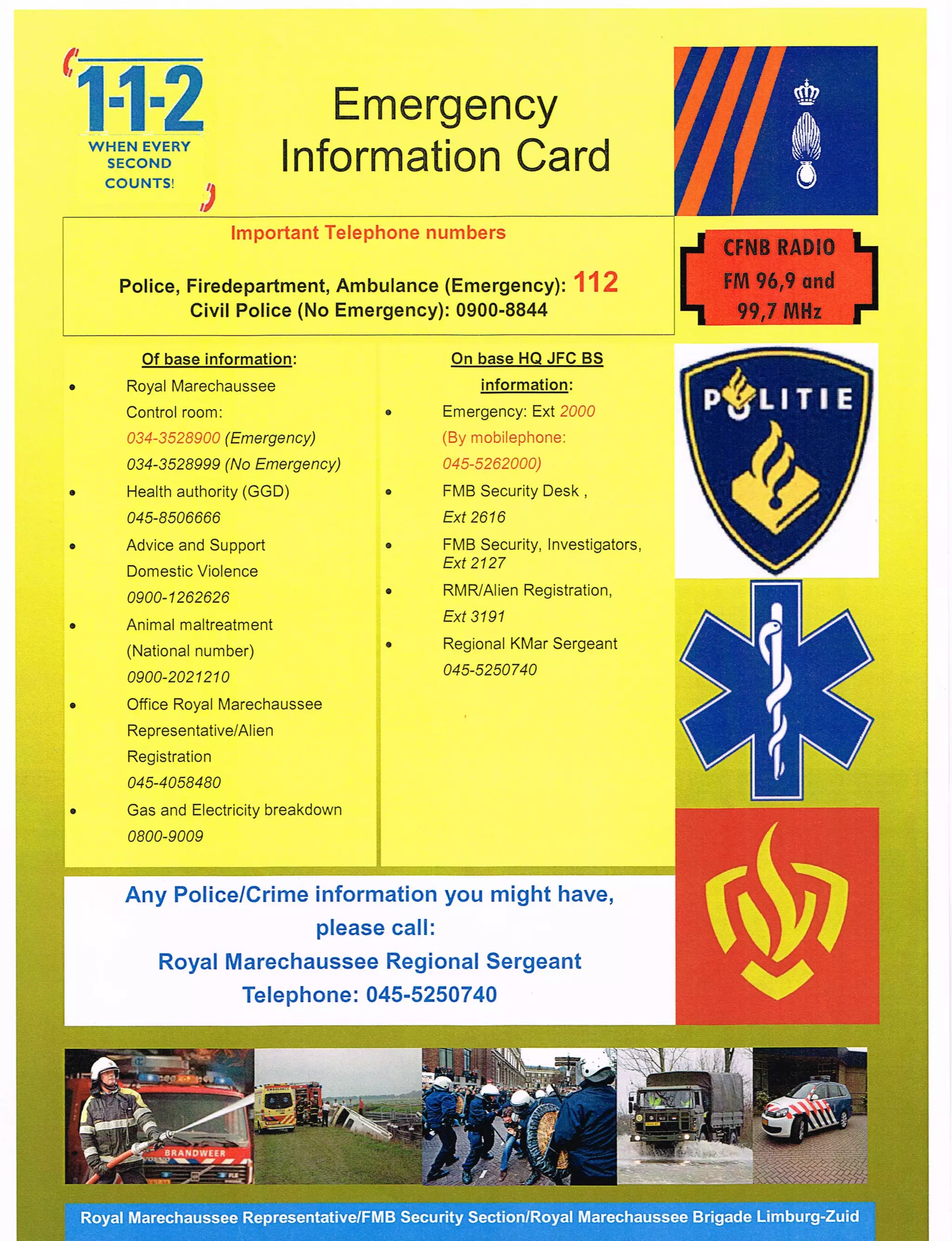 Emergency Information Card | PDF