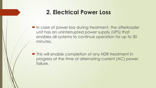 Emergency in HDR brachy -Monik.000000000 | PPT