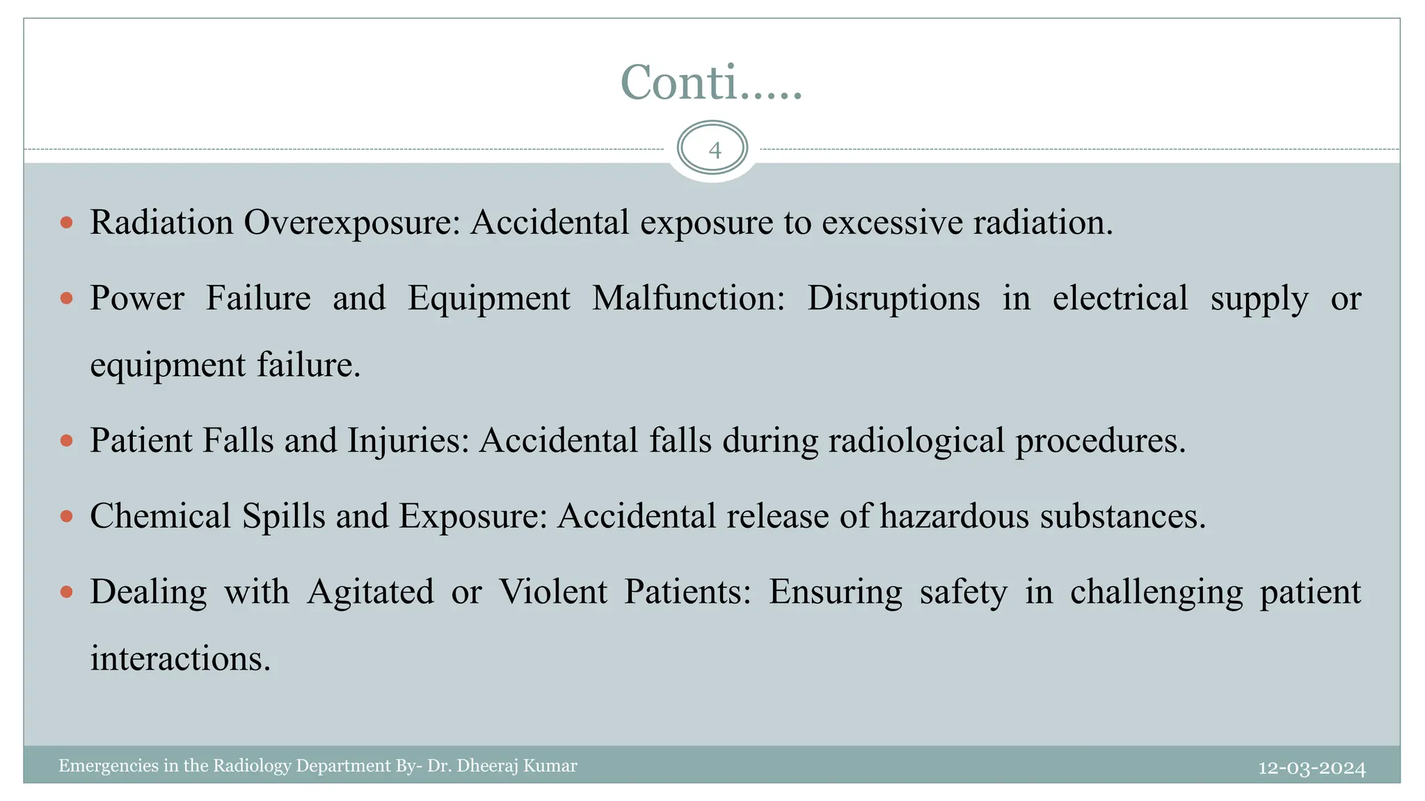 Emergency in Radiology Department.pptx,Contrast Reactions | PPTX