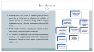 Emergency in Radiology Department.pptx,Contrast Reactions | PPTX