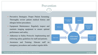 Emergency in Radiology Department.pptx,Contrast Reactions | PPTX