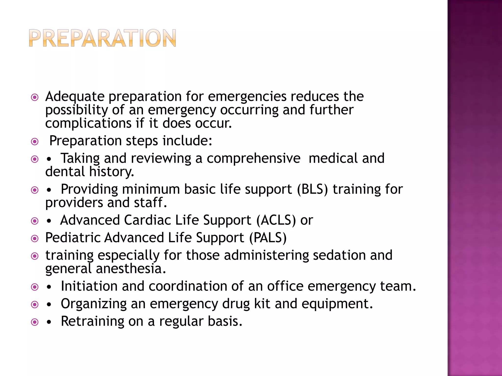 Emergency kit use in pedodontics | PPTX