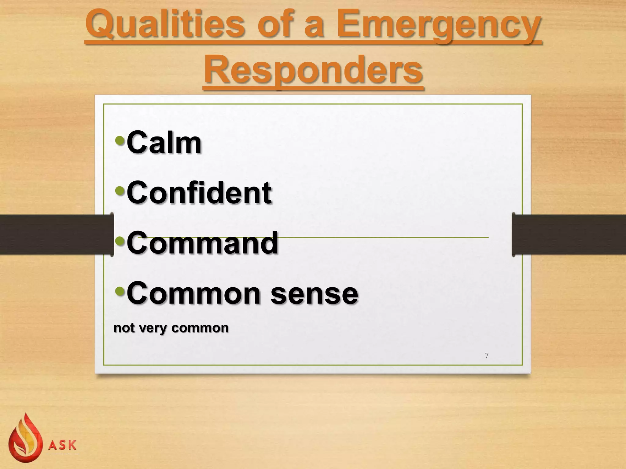 "Emergency Life Saving Skills" | PPTX