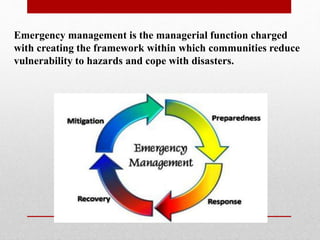 Emergency management | PPTX