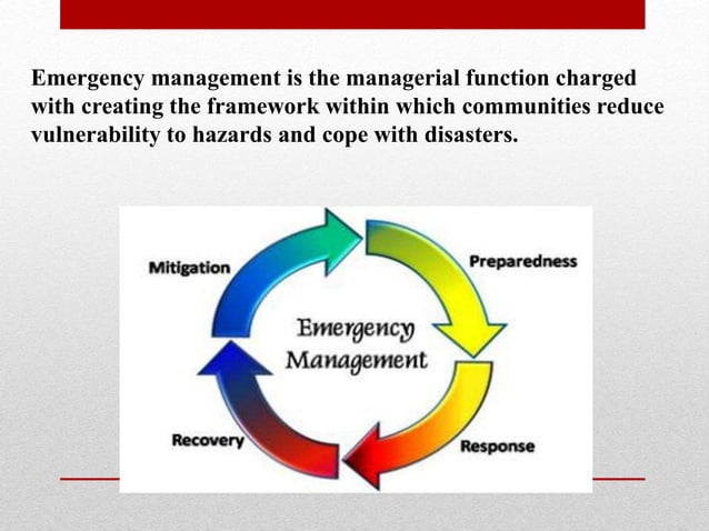 Emergency management | PPTX