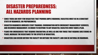 Emergency management & disaster preparedness | PPTX