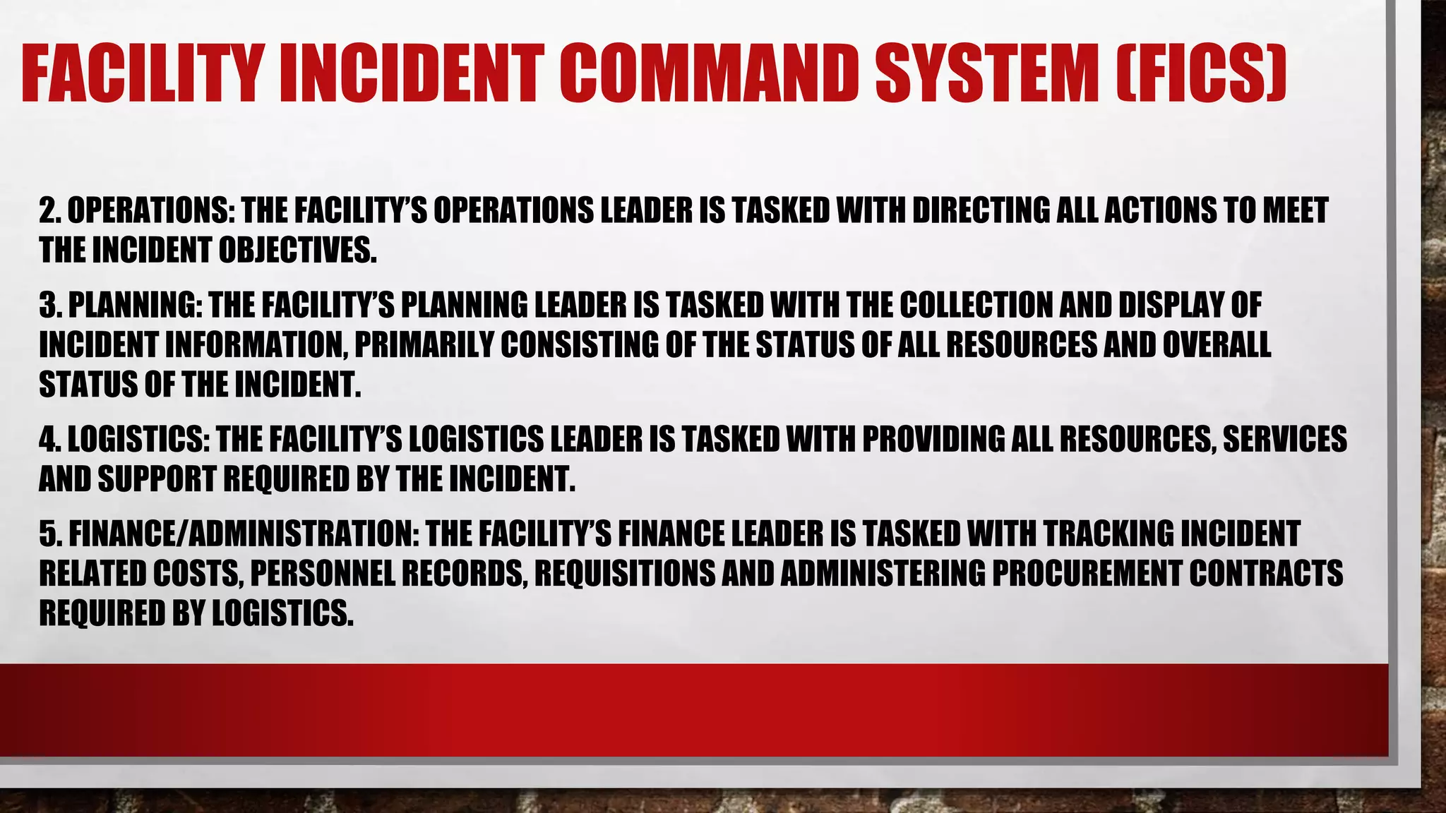 Emergency management & disaster preparedness | PPTX