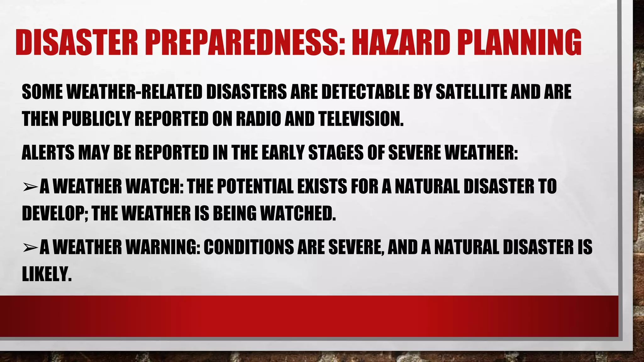 Emergency management & disaster preparedness | PPTX