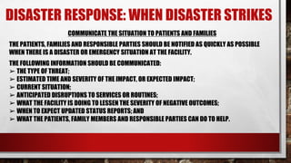Emergency management & disaster preparedness | PPT