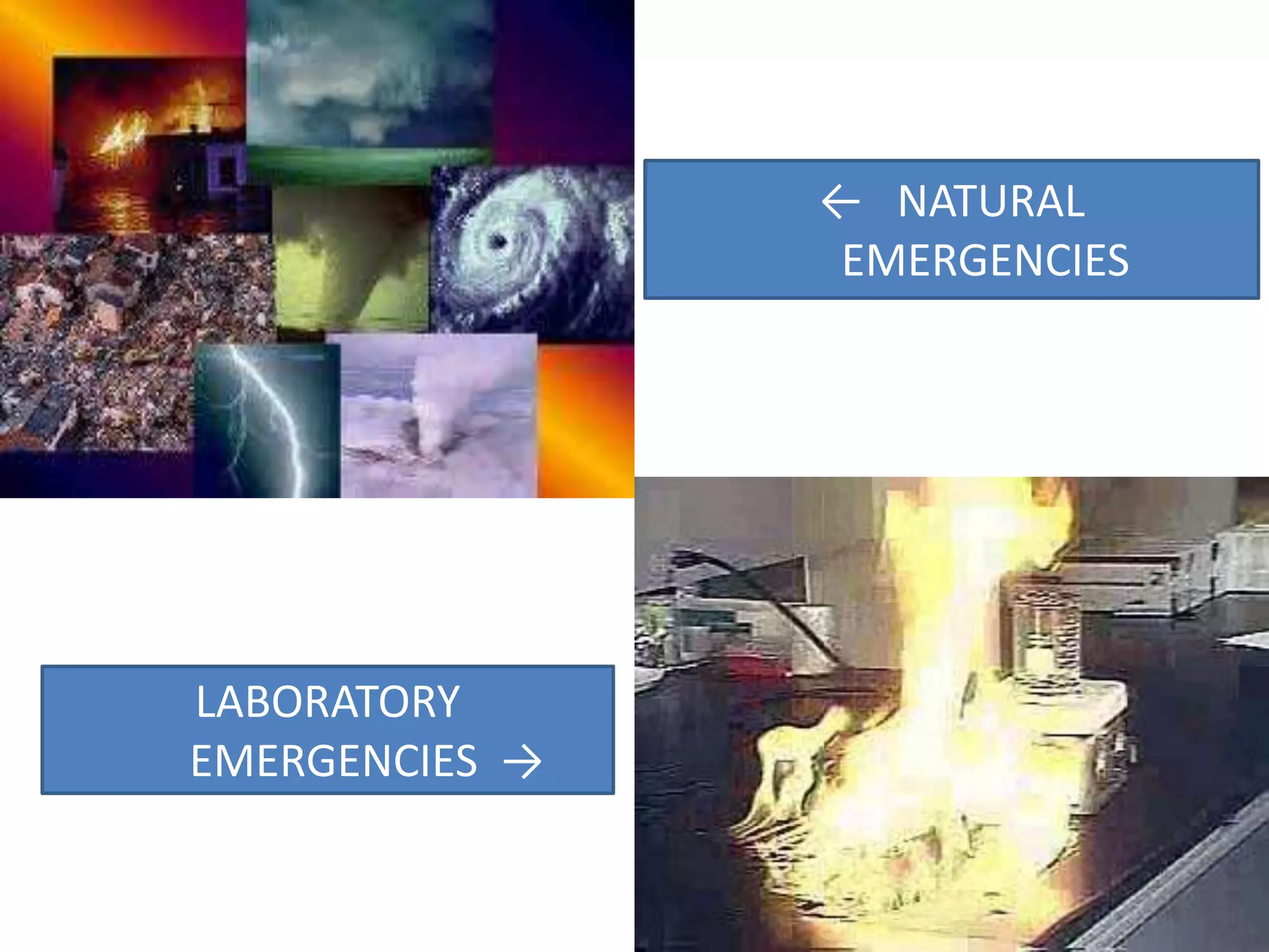 Emergency management in laboratories | PPTX
