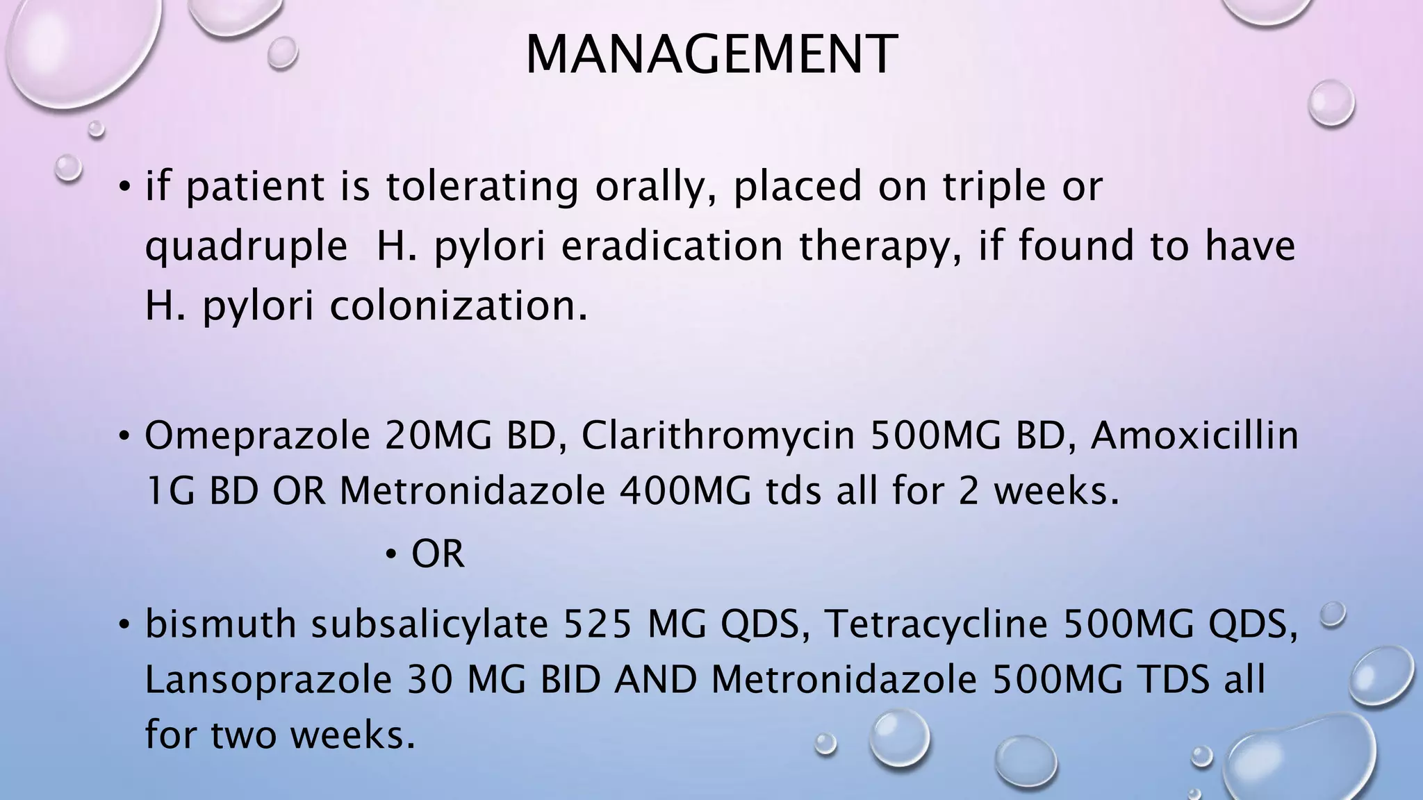 EMERGENCY MANAGEMENT OF ACUTE GASTRITIS.pptx