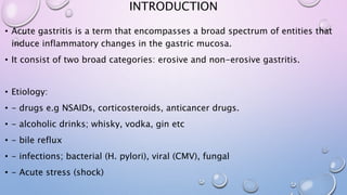 EMERGENCY MANAGEMENT OF ACUTE GASTRITIS.pptx