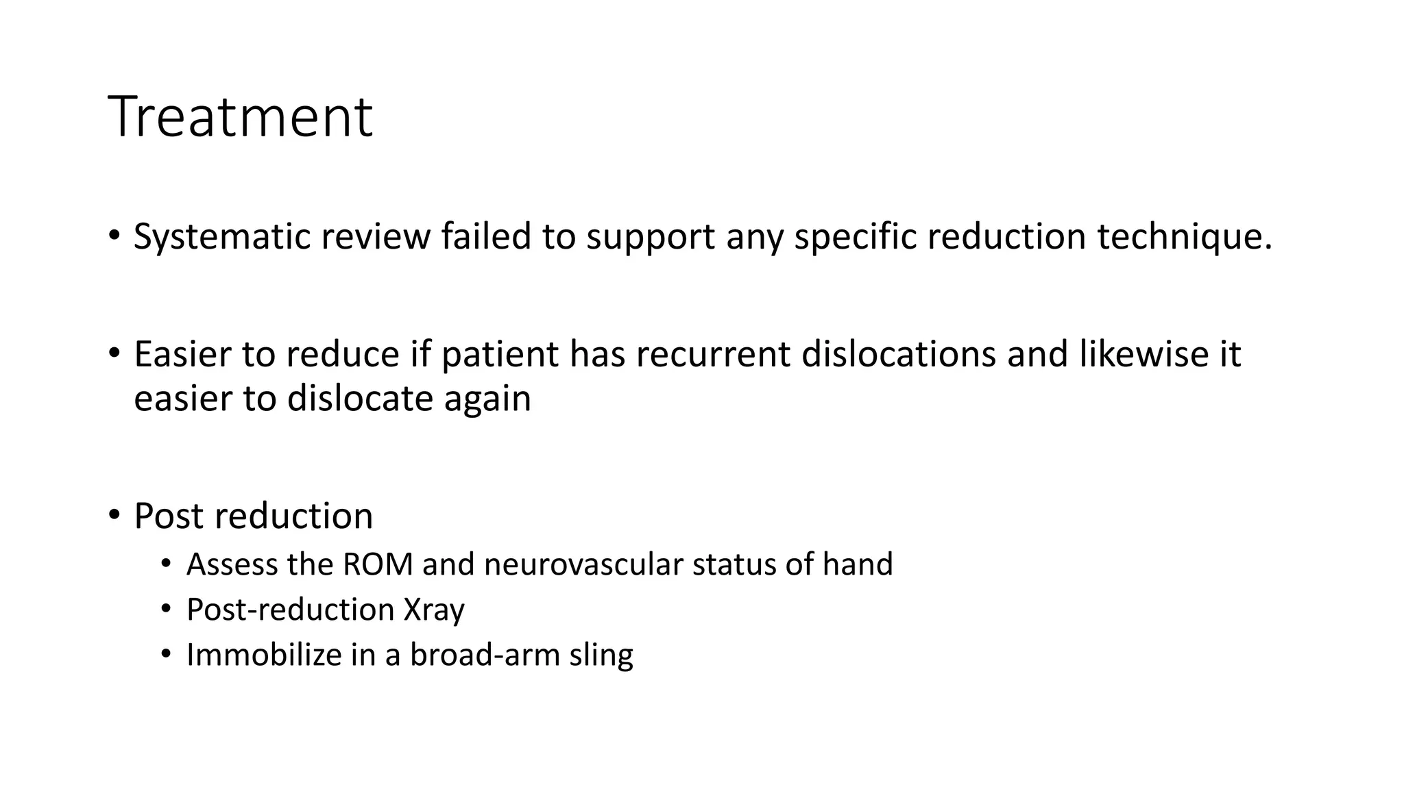 Emergency management of common dislocations | PPTX