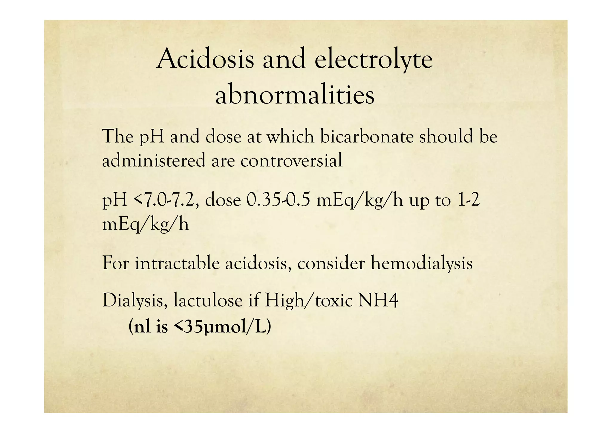 Emergency management of metabolic crisis | PDF