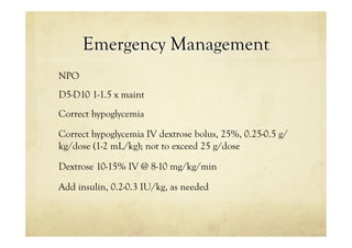 Emergency management of metabolic crisis | PDF