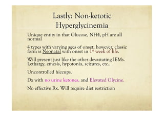 Emergency management of metabolic crisis | PDF