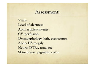 Emergency management of metabolic crisis | PDF