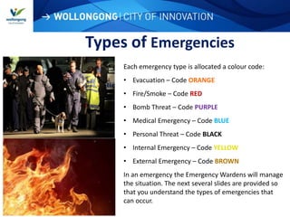 Emergency management powerpoint corrimal beach tourist park | PPT