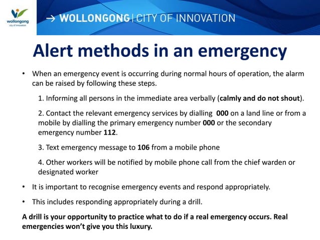 Emergency management powerpoint russell vale golf course | PPT