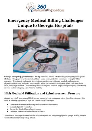 Emergency Medical Billing Challenges Unique to Georgia Hospitals.pdf