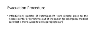 Emergency medical response procedure | PPTX