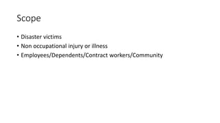 Emergency medical response procedure | PPTX