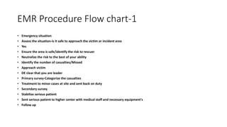 Emergency medical response procedure | PPTX