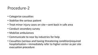 Emergency medical response procedure | PPTX