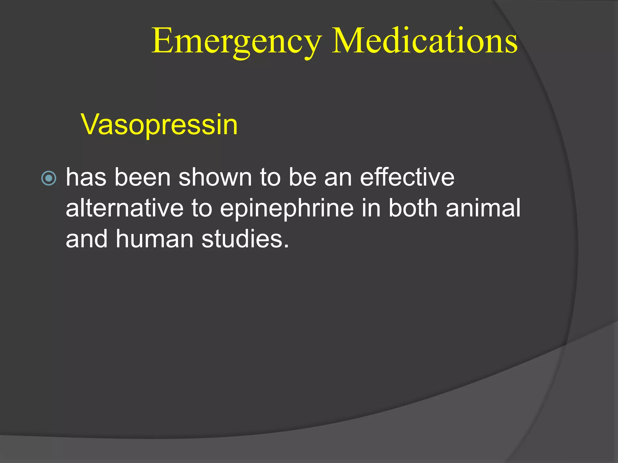 Emergency medication | PPT