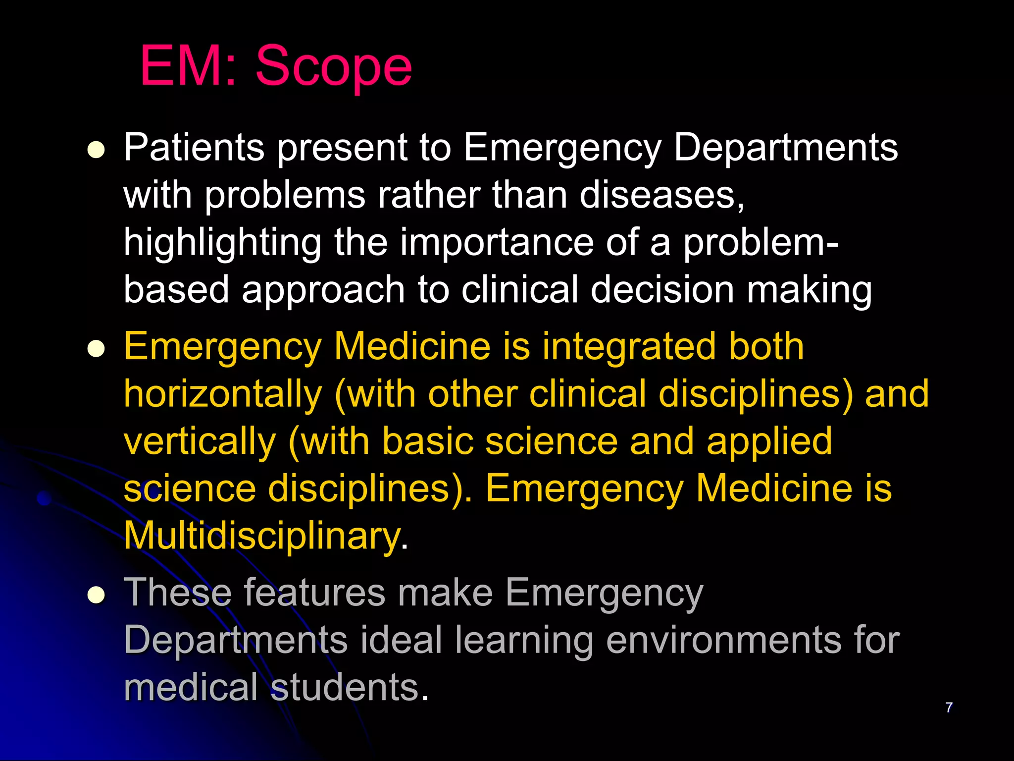 EMERGENCY MEDICINE | PPT