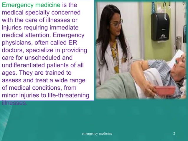 emergency medicine introduction.pptx | First Aid | Injuries