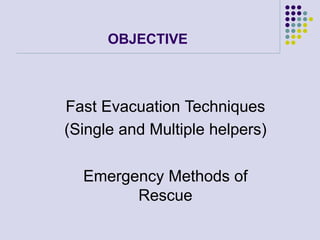 Emergency method of rescue power point Presentation | PPTX