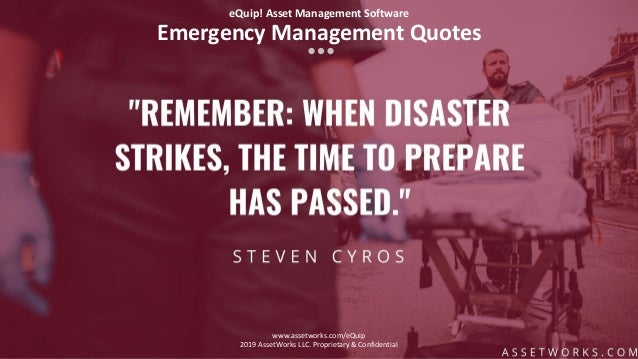 Top 10 Emergency Management Quotes