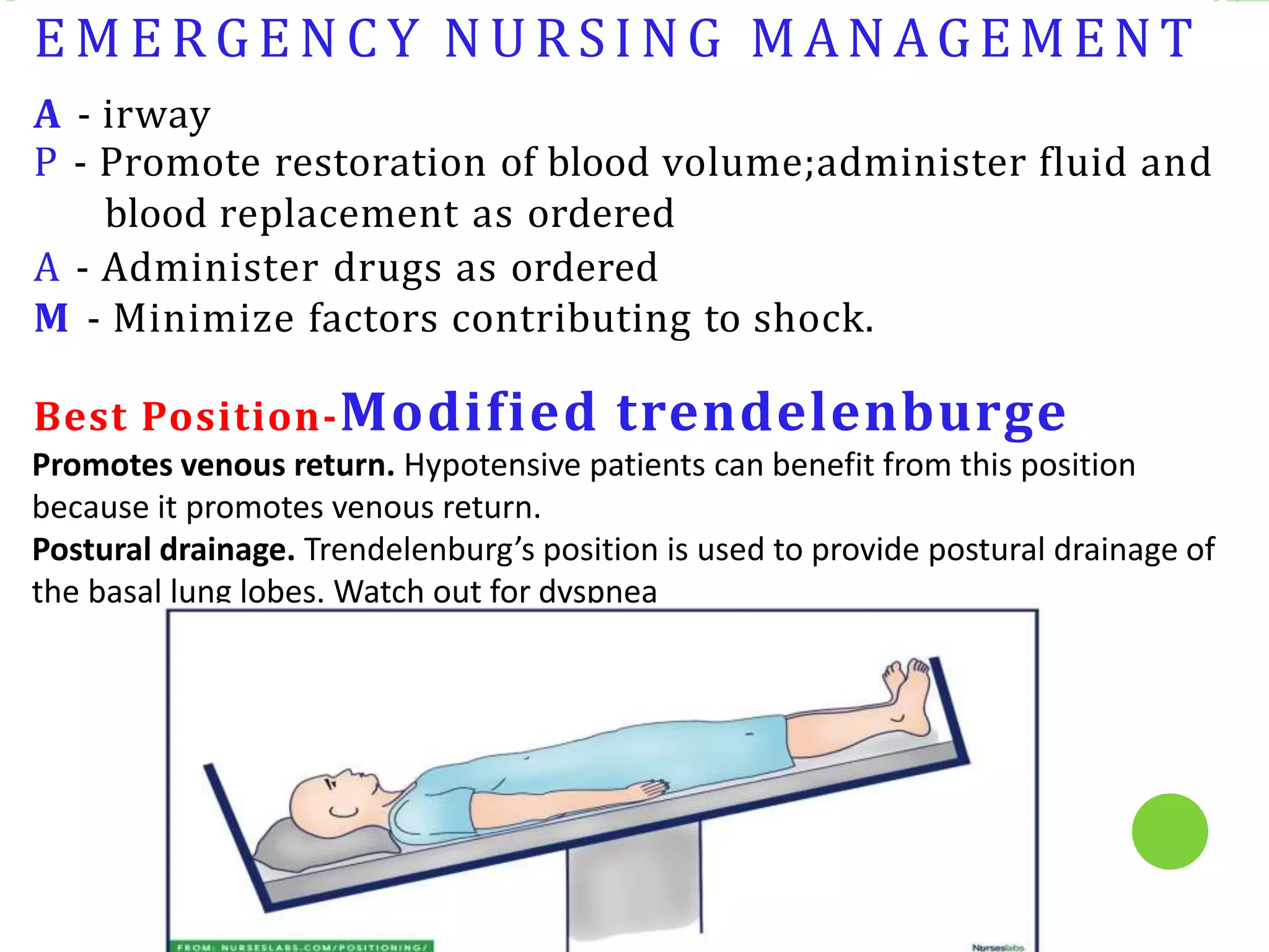 Nursing Emergency (part 2) | PPTX