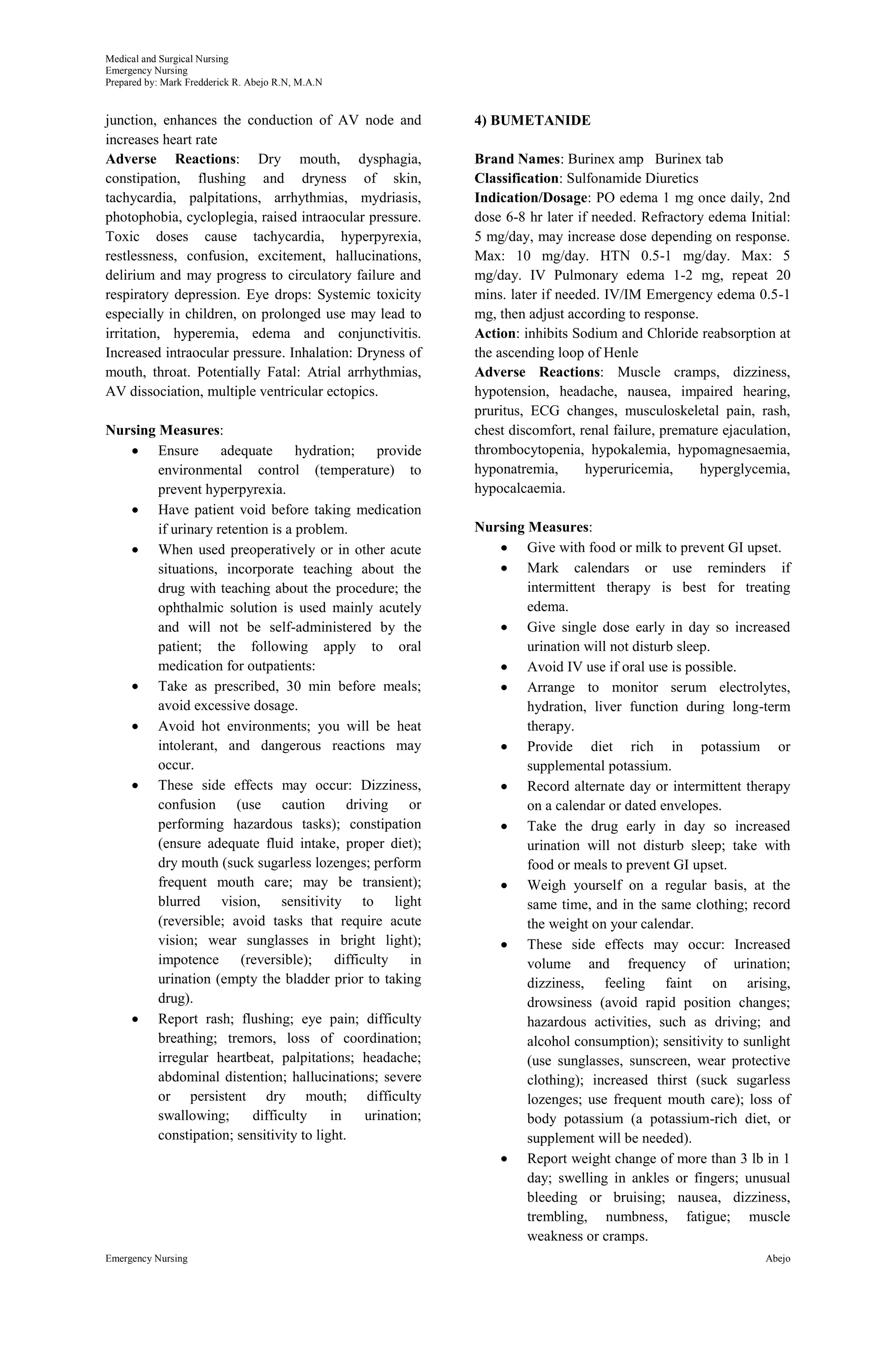 Emergency Nursing | PDF