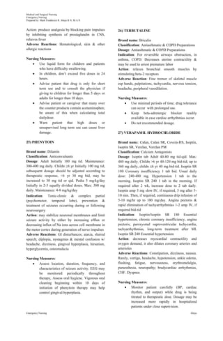 Emergency Nursing | PDF