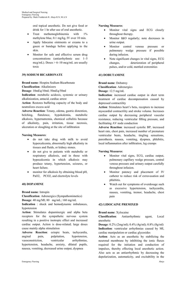 Emergency Nursing | PDF