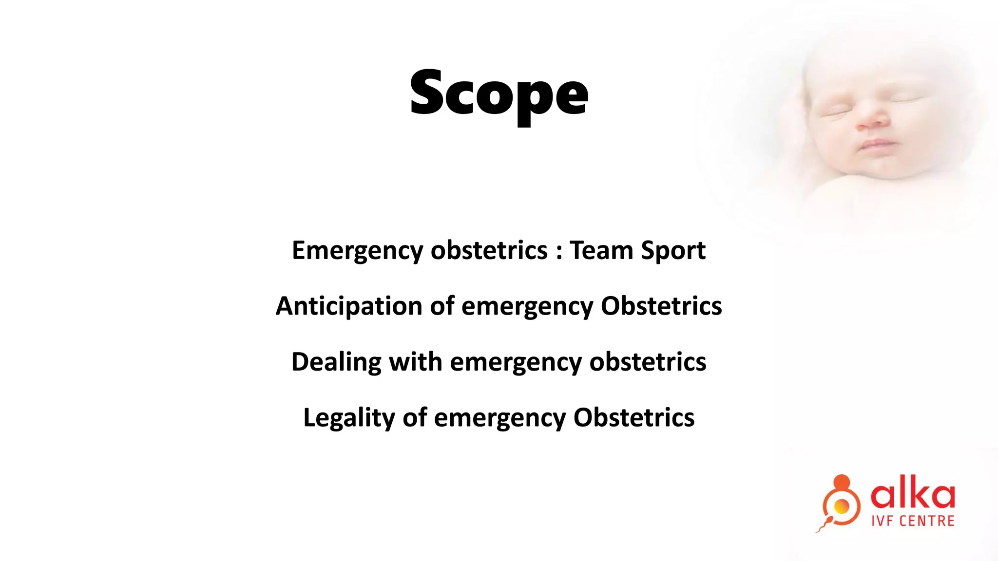 Emergency Obstetrics | PPT